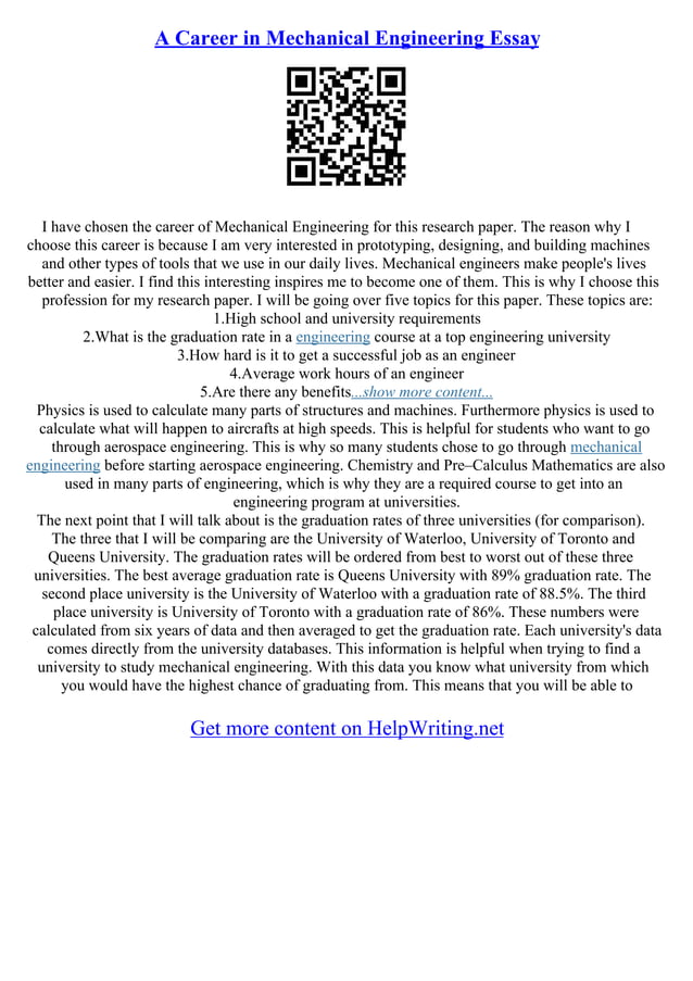 Engineering Essay Topics | PDF