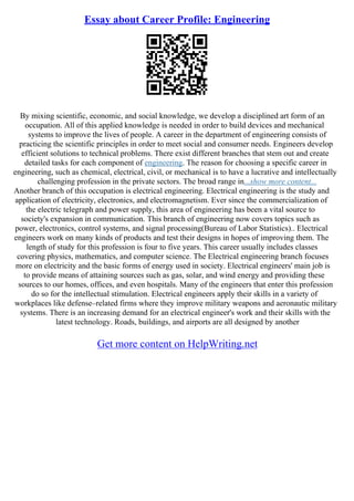 Engineering Essay Topics | PDF