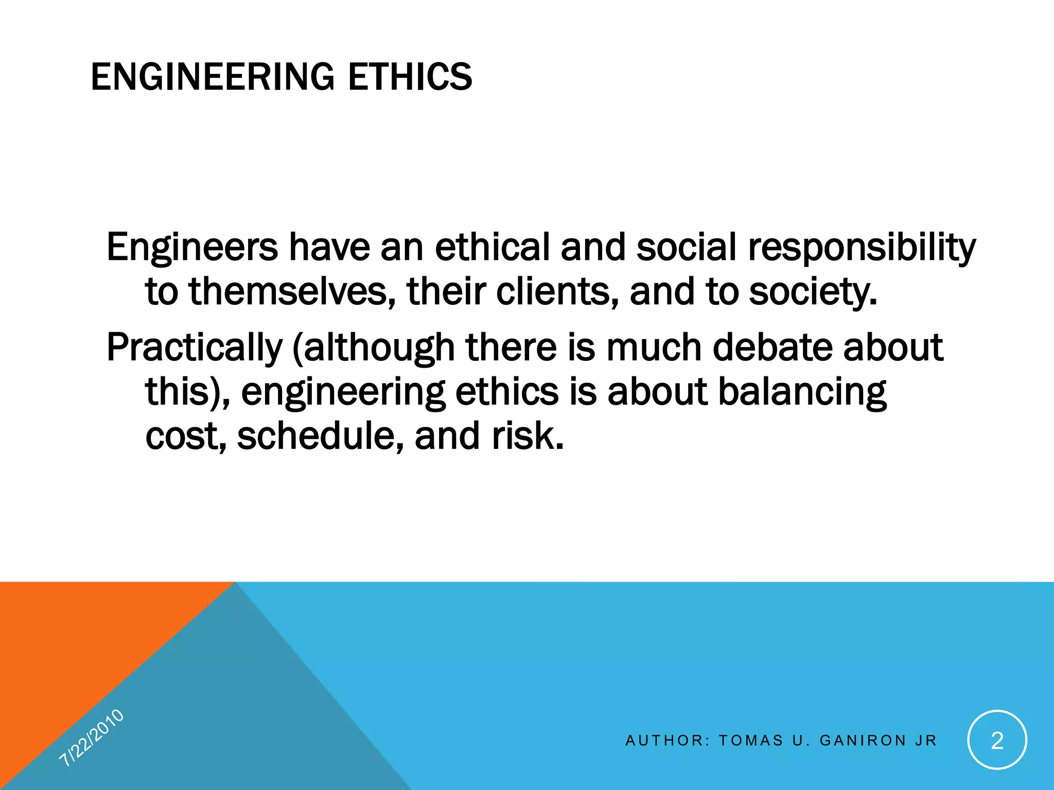 Engineering Ethics | PDF