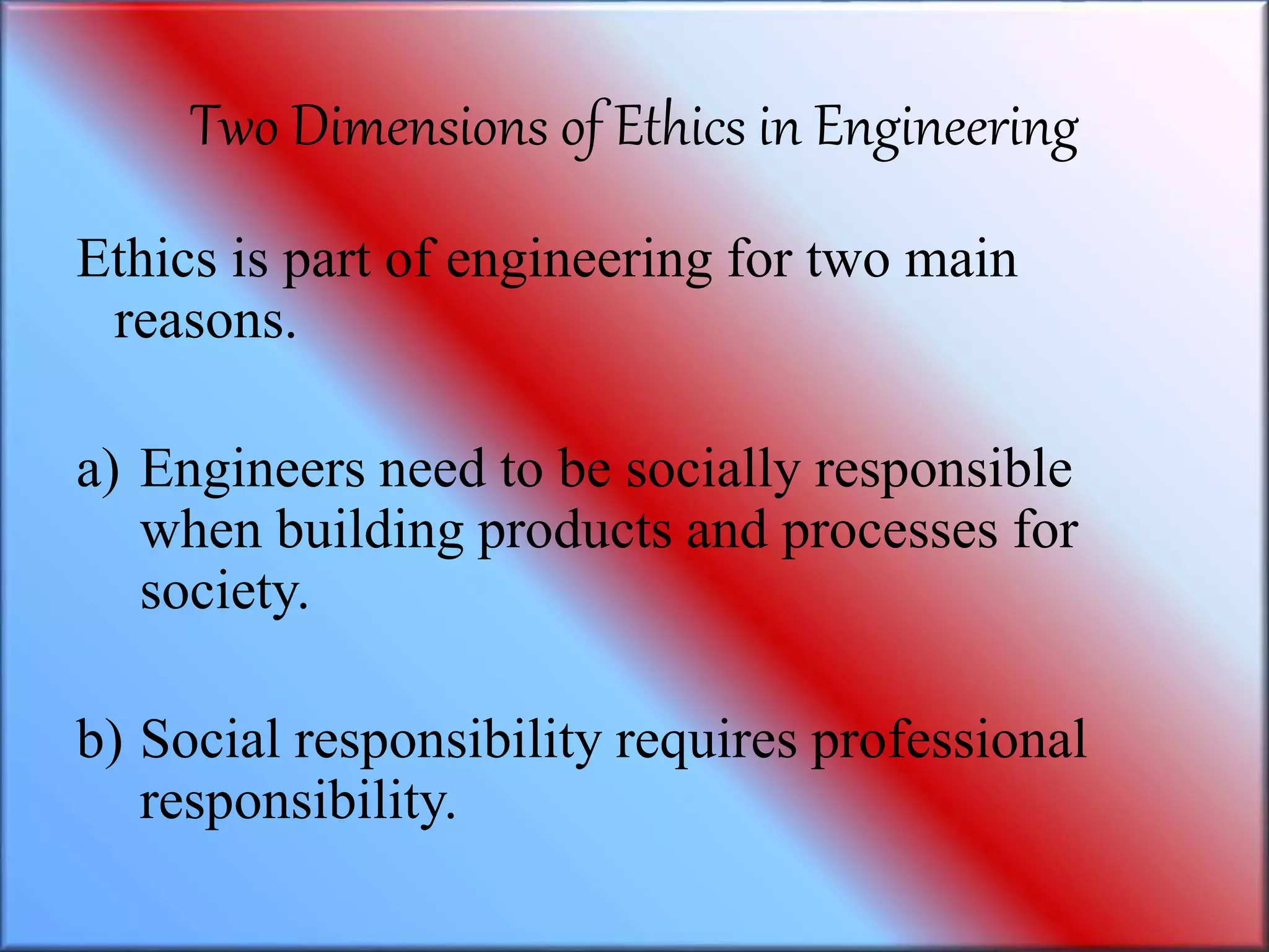 Engineering ethics | PPTX