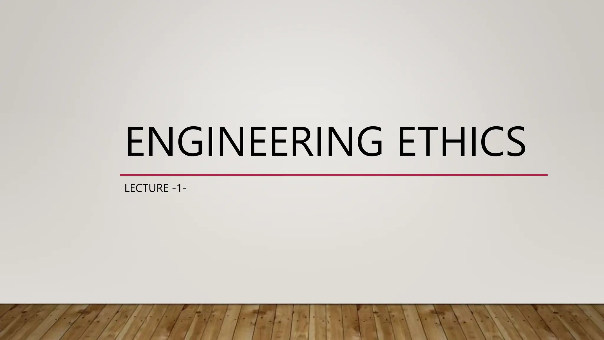 engineering ethics - PowerPoint template | PPTX