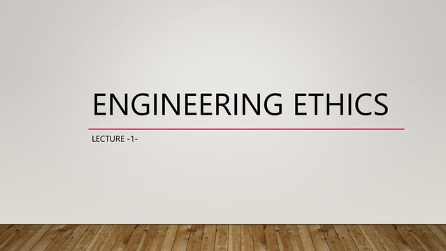 engineering ethics - PowerPoint template | PPTX