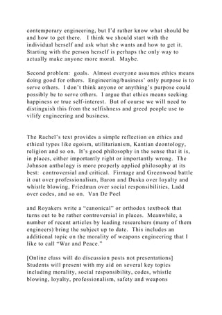 Engineering EthicsDr. James A. StiebPhilosophy 315-9.docx