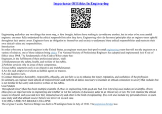 Engineering Ethics In Engineering | PPT