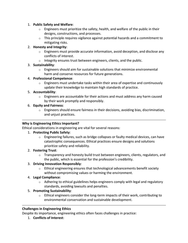 Engineering Ethics The Foundation Of Responsible Innovation Pdf