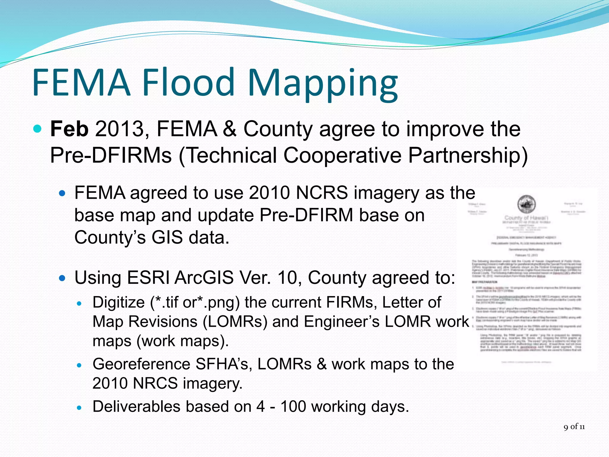 FEMA Flood Mapping | PPTX