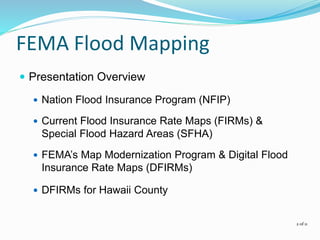 FEMA Flood Mapping | PPTX