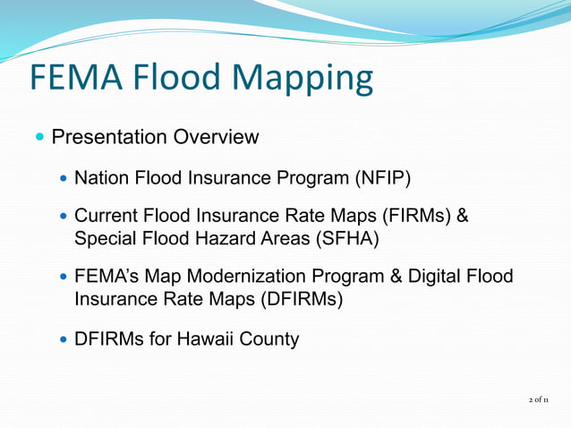 FEMA Flood Mapping | PPTX