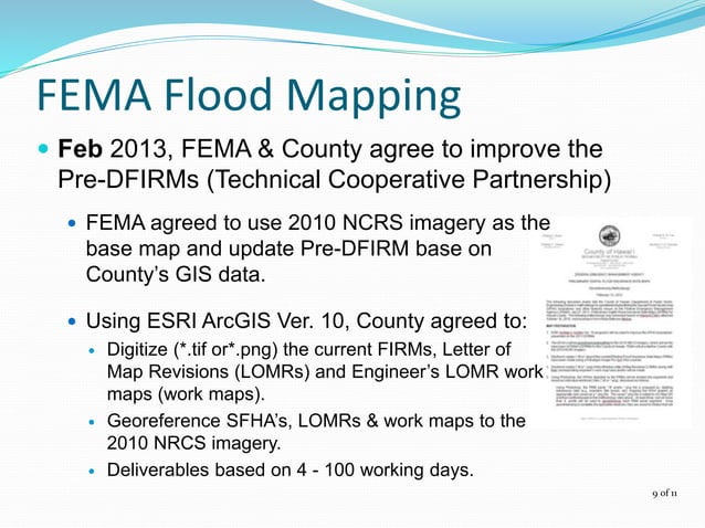 FEMA Flood Mapping | PPTX