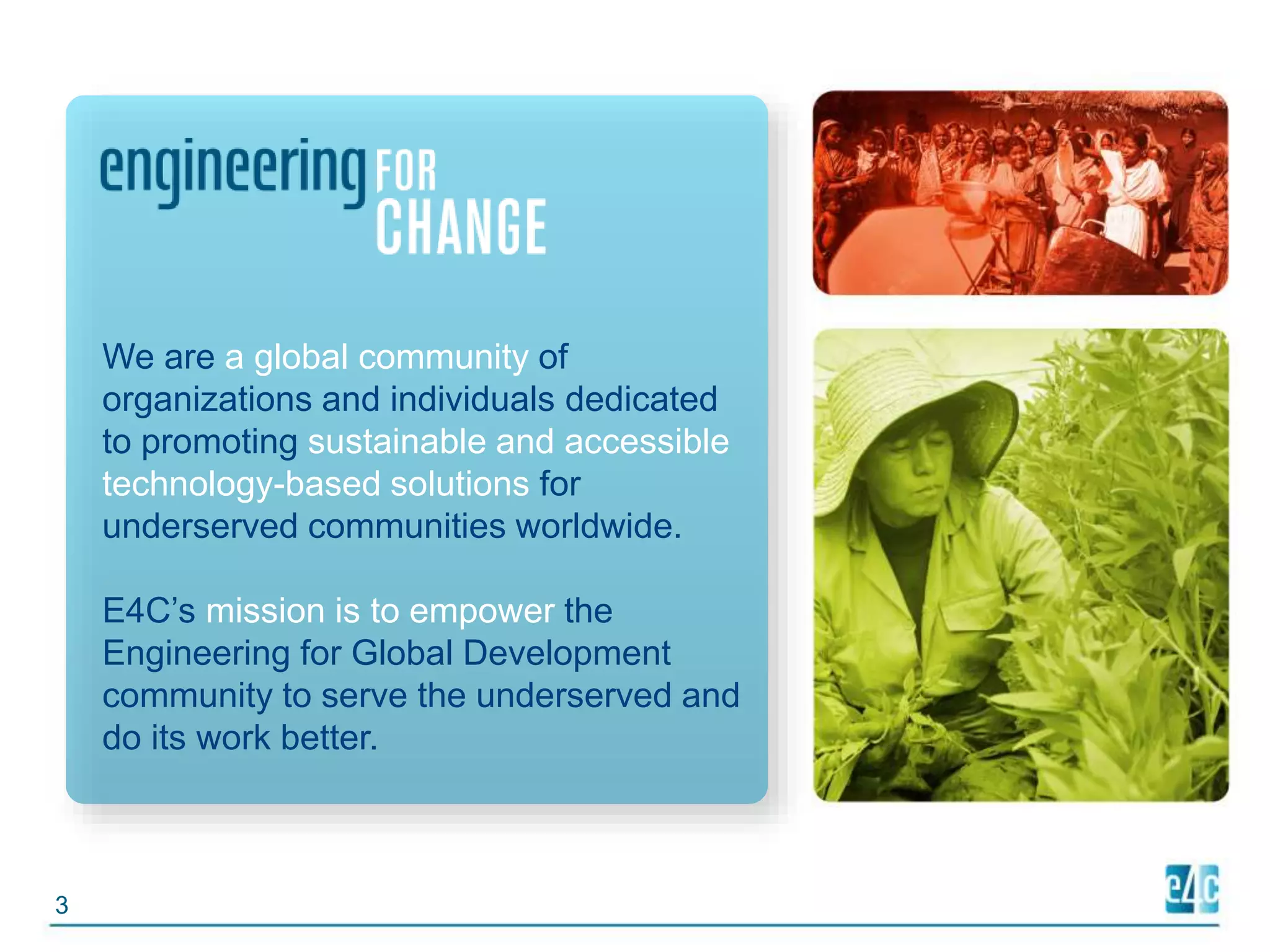 Engineering for Change (E4C) | PPTX