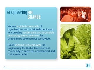 Engineering for Change (E4C) | PPTX