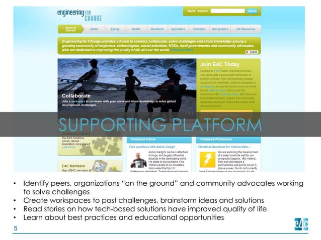 Engineering for Change (E4C) | PPTX