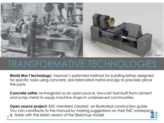 Engineering for Change (E4C) | PPTX