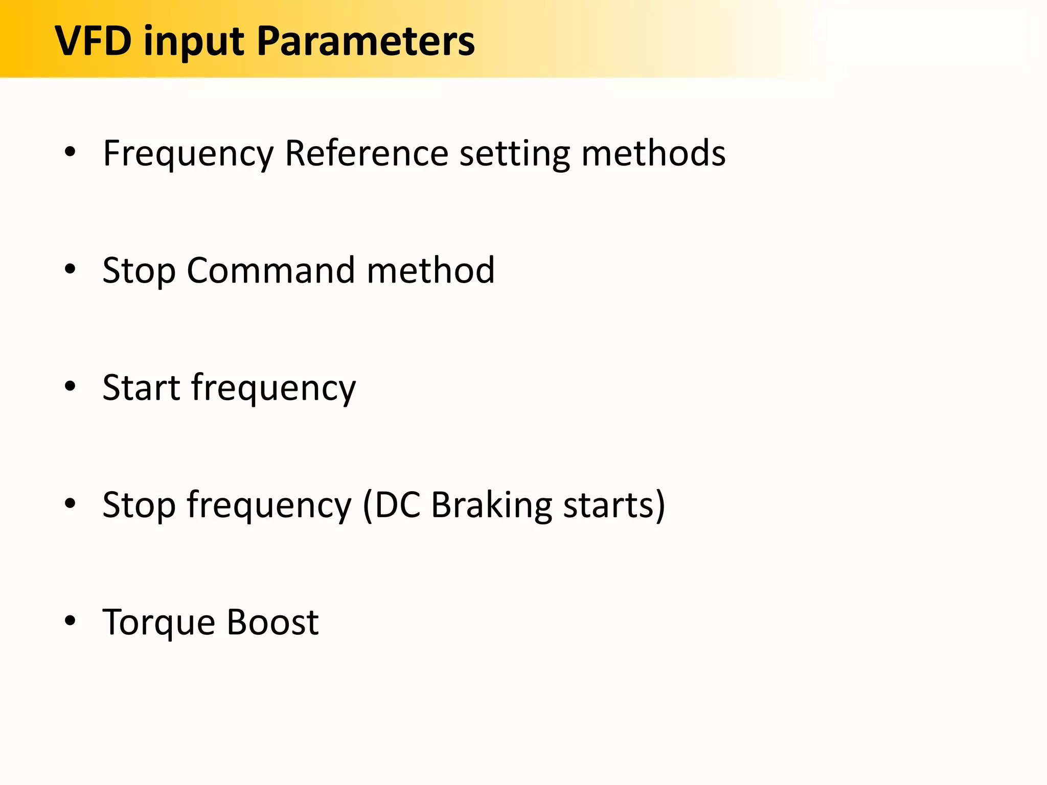 What is variable frequency drive & how it works | PPTX