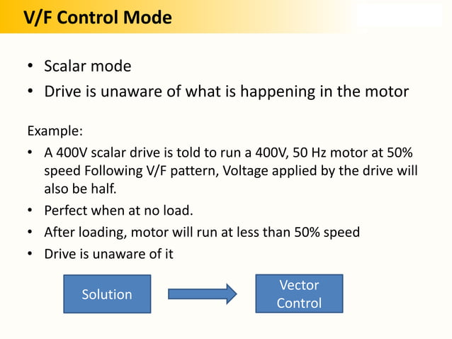 What is variable frequency drive & how it works | PPTX
