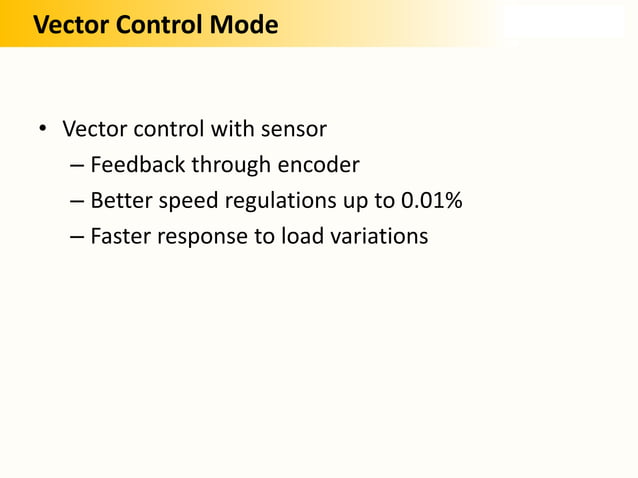 What is variable frequency drive & how it works | PPTX