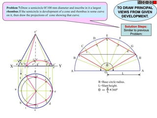 Engineering garphics section and development | PPT