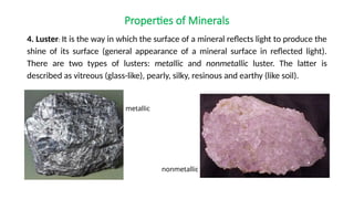 ENGINEERING GEOLOGY-Minerals and their properties.pptx