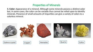 ENGINEERING GEOLOGY-Minerals and their properties.pptx