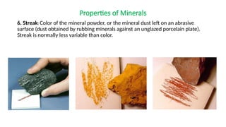 ENGINEERING GEOLOGY-Minerals and their properties.pptx