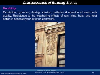 Engineering geology, building stones | PPT