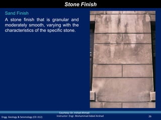 Engineering geology, building stones | PPT