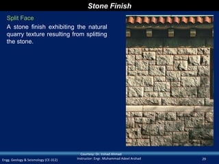 Engineering geology, building stones | PPT