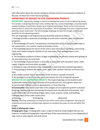 Engineering geology gs 119 pdf | PDF
