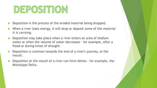 Processes of River | PPTX