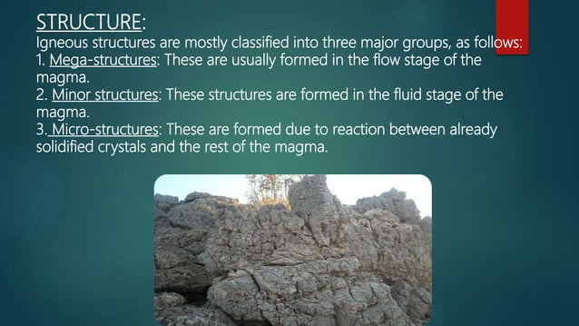 Igneous rocks, types, uses and their composition | PPTX