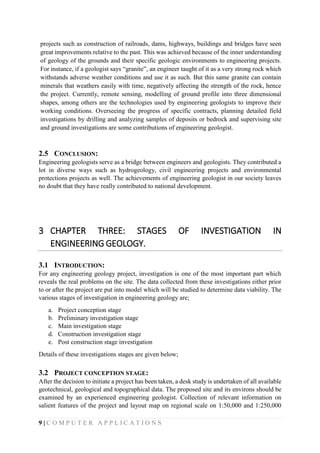 Engineering geology project assignment | PDF