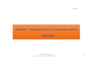 Engineering Geology Unit 4 Groundwater.pdf