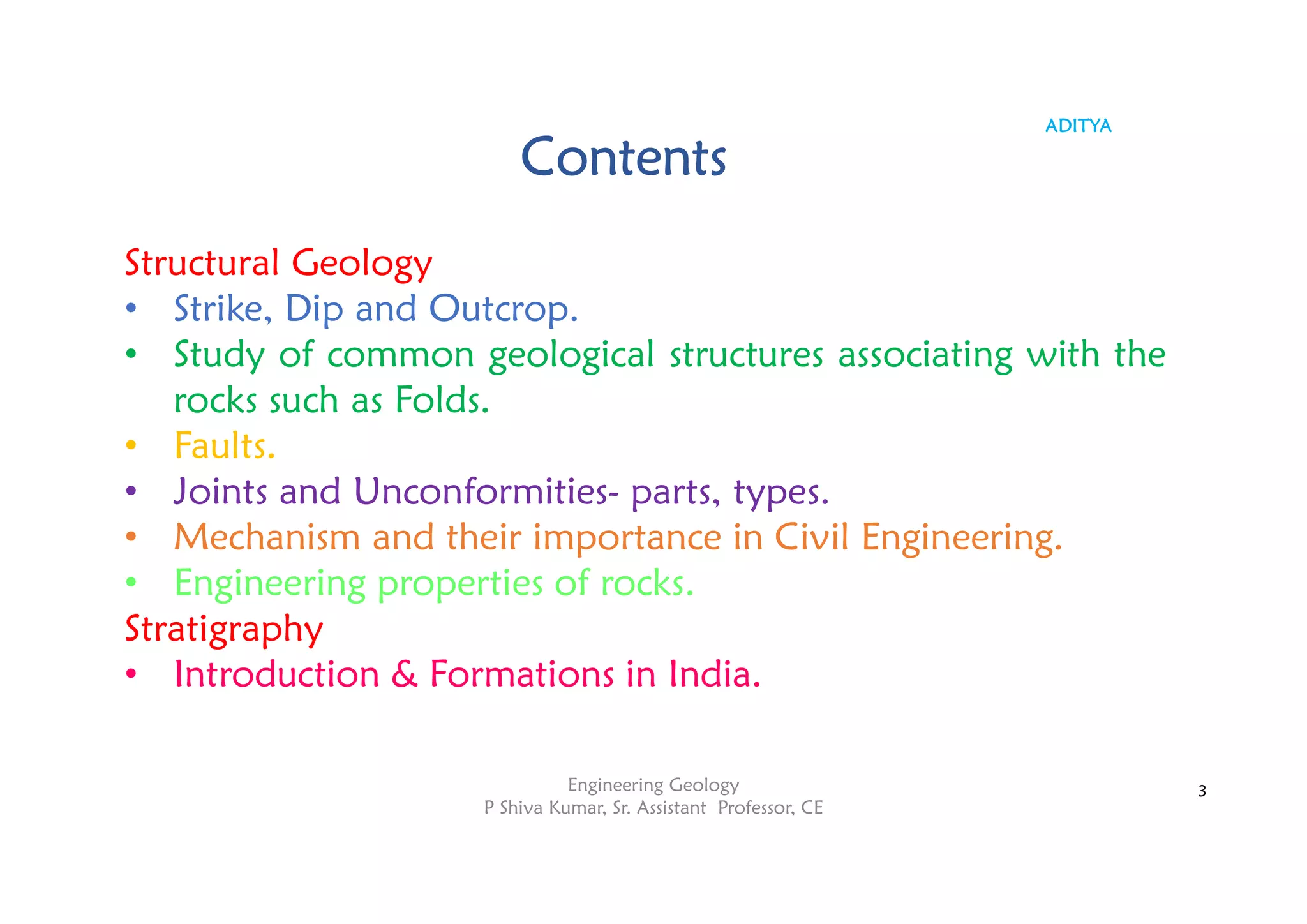 Engineering Geology Unit 4 Landslides Pdf
