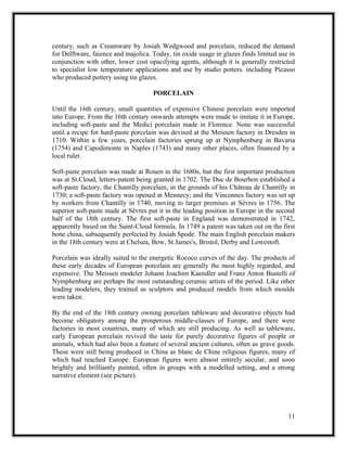 Engineering glasses and ceramics history of ceramics | PDF