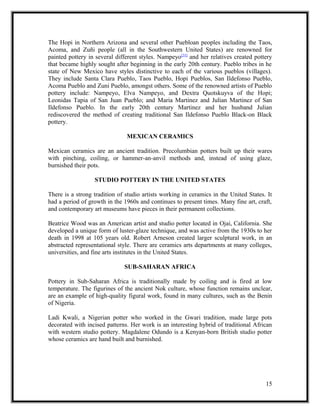 Engineering glasses and ceramics history of ceramics | DOC