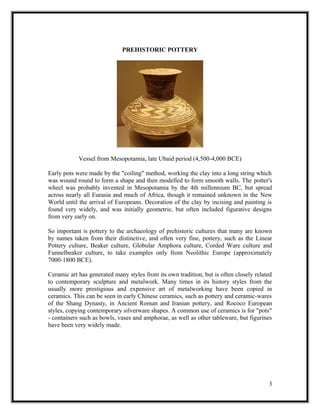 Engineering glasses and ceramics history of ceramics | DOC