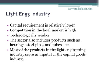 Engineering goods | PPTX