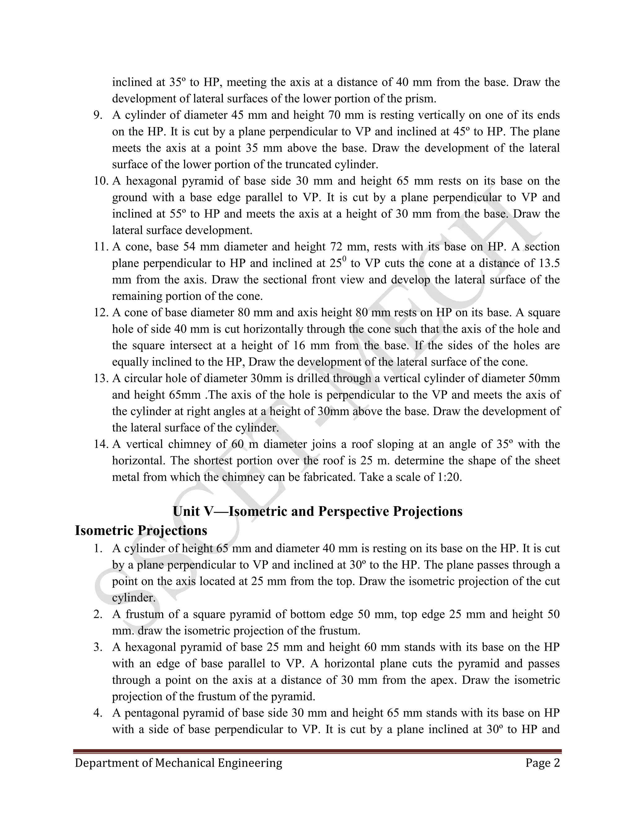 Engineering graphics | PDF