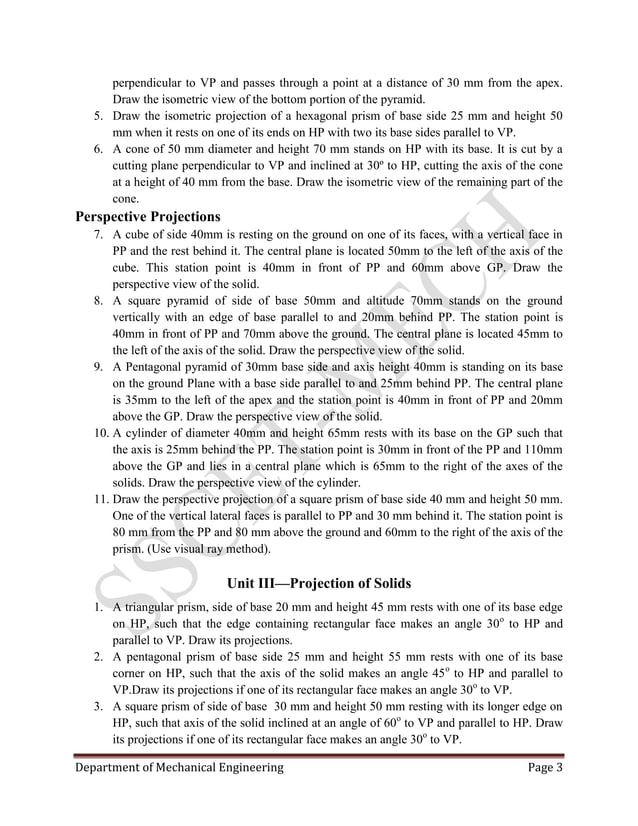 Engineering graphics | PDF