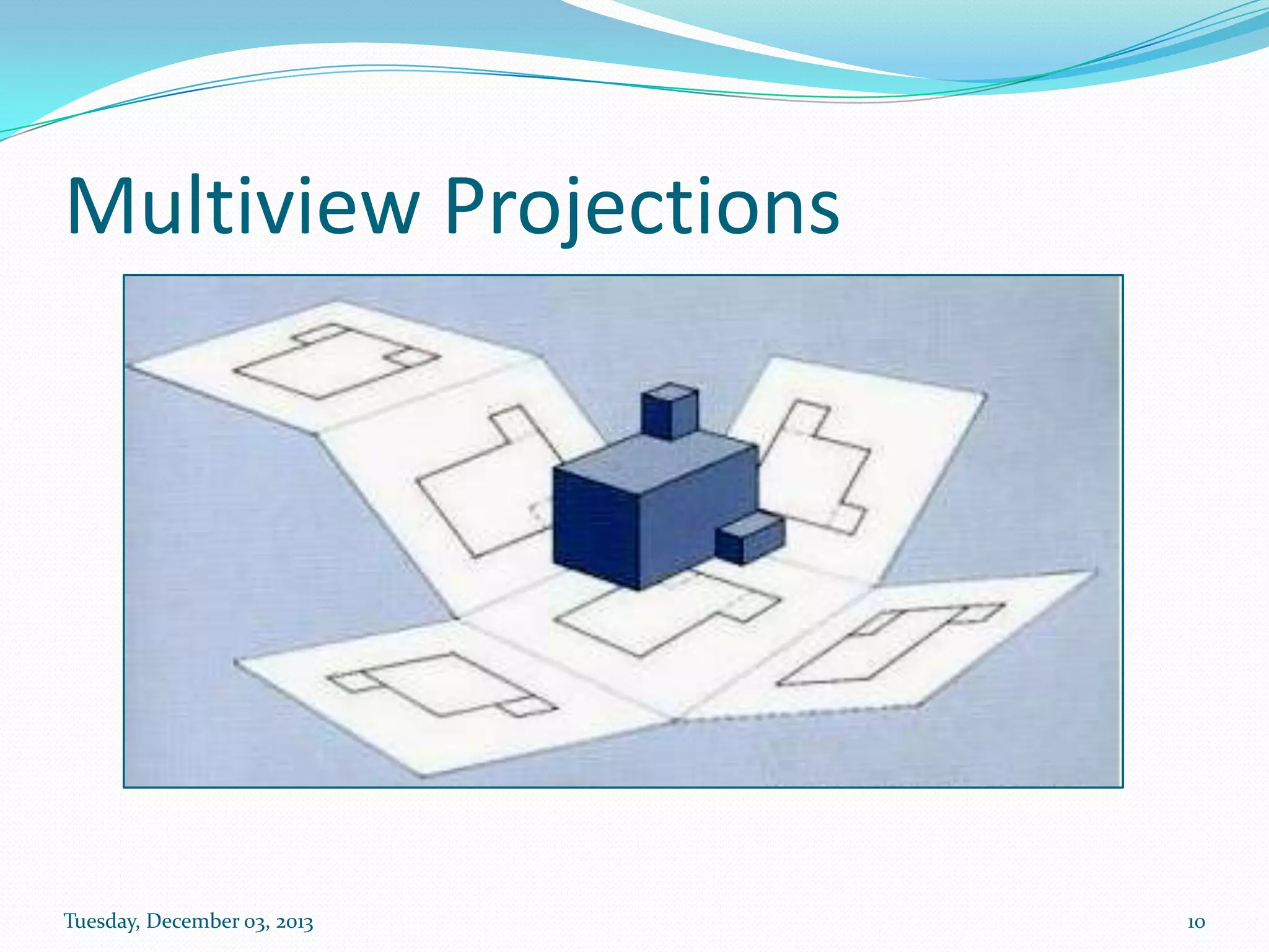 Engineering graphics(orthographic projection) | PPTX