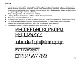 Engineering graphics basics | PPT