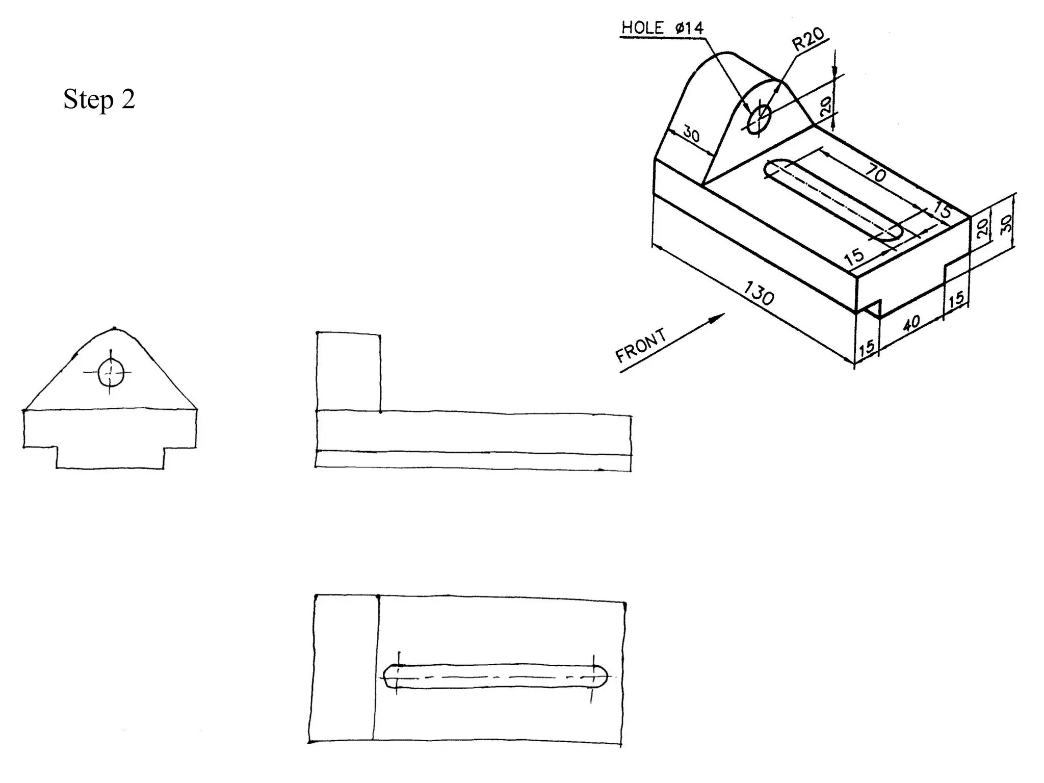 Engineering graphics free hand sketch | PPT