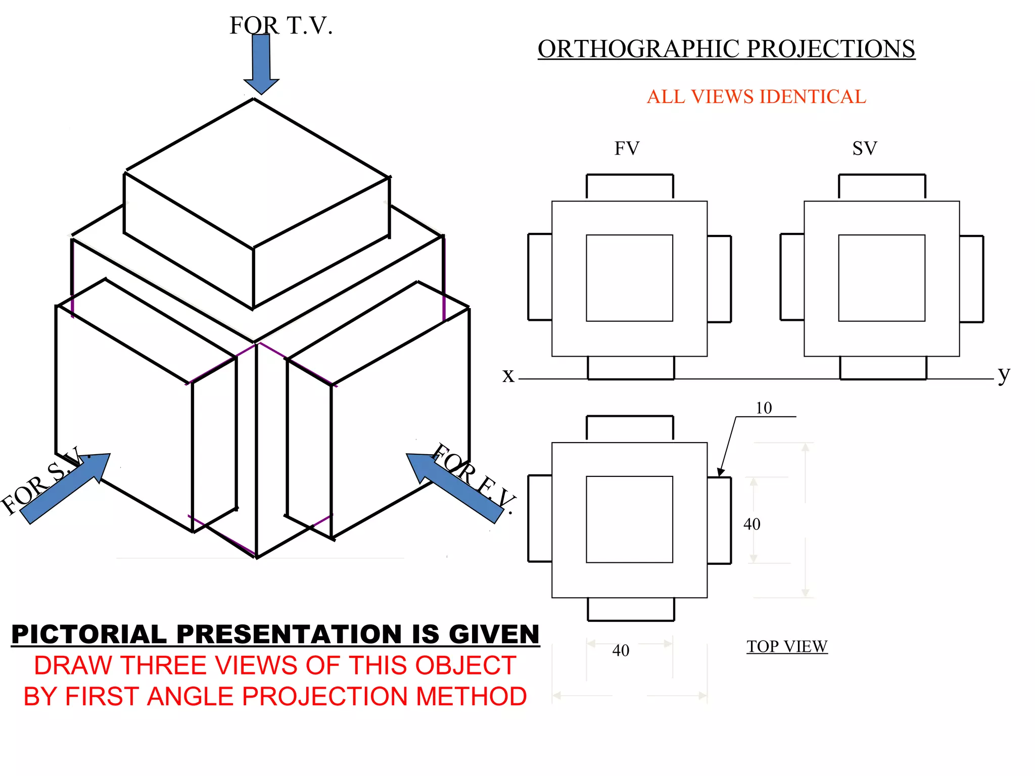 Engineering graphics free hand sketch | PPT