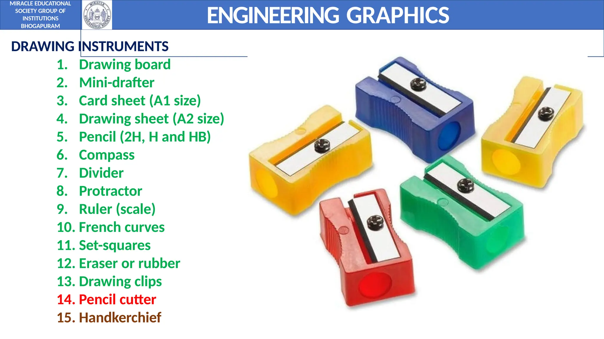 Engineering Graphics - Unit 1.pptx ellipse | PPTX