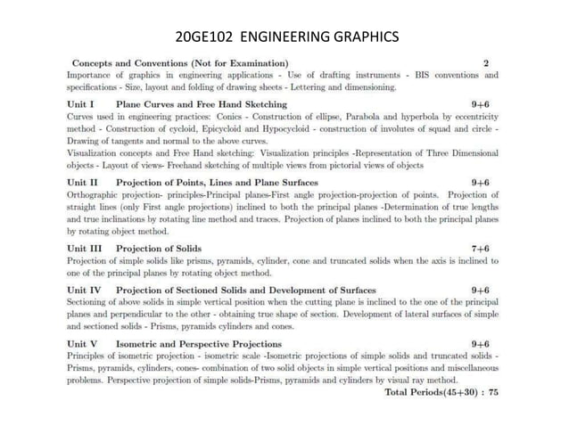 Engineering graphics basics | PPT