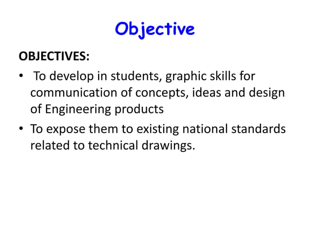 Engineering graphics basics | PPT