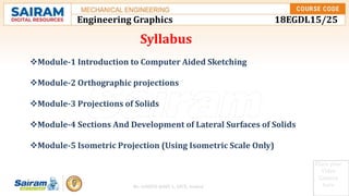 Engineering Graphics Introduction.pptx | 3-D Graphics | Computer ...