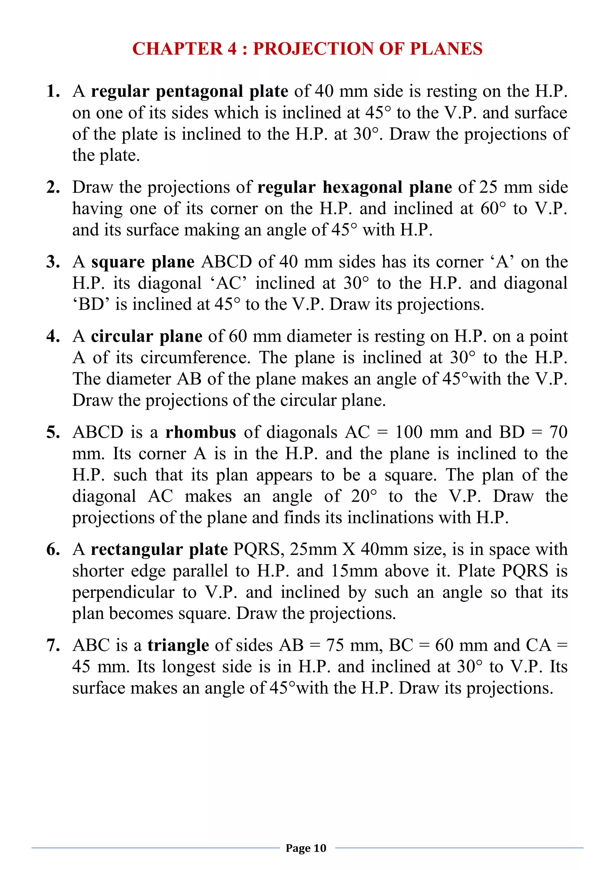 Engineering Graphics Laboratory manual | PDF