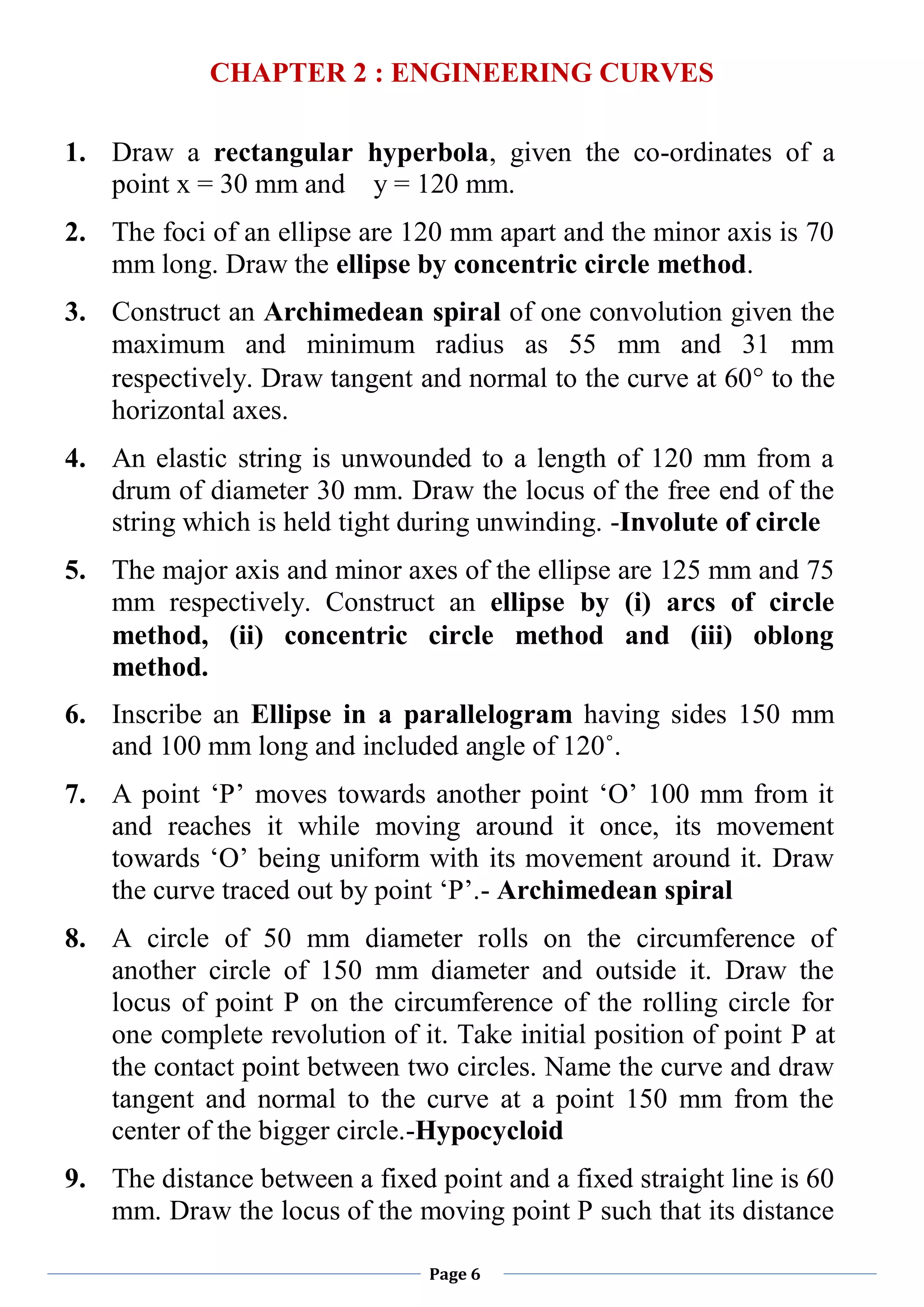 Engineering Graphics Laboratory manual | PDF
