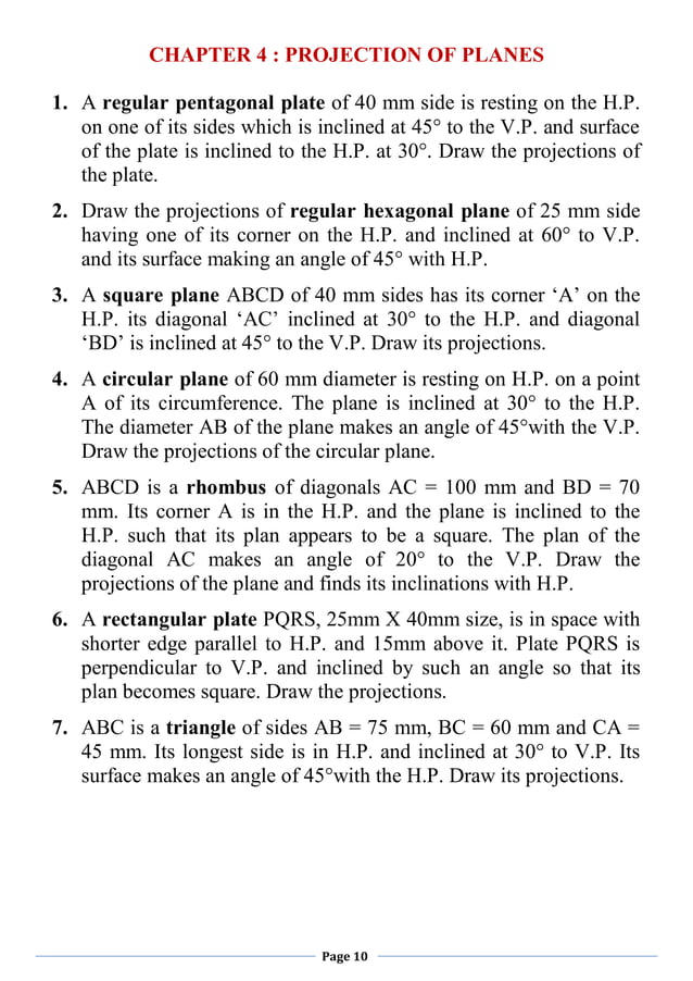 Engineering Graphics Laboratory manual | PDF